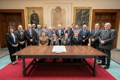 Signing Armed Forces Covenant