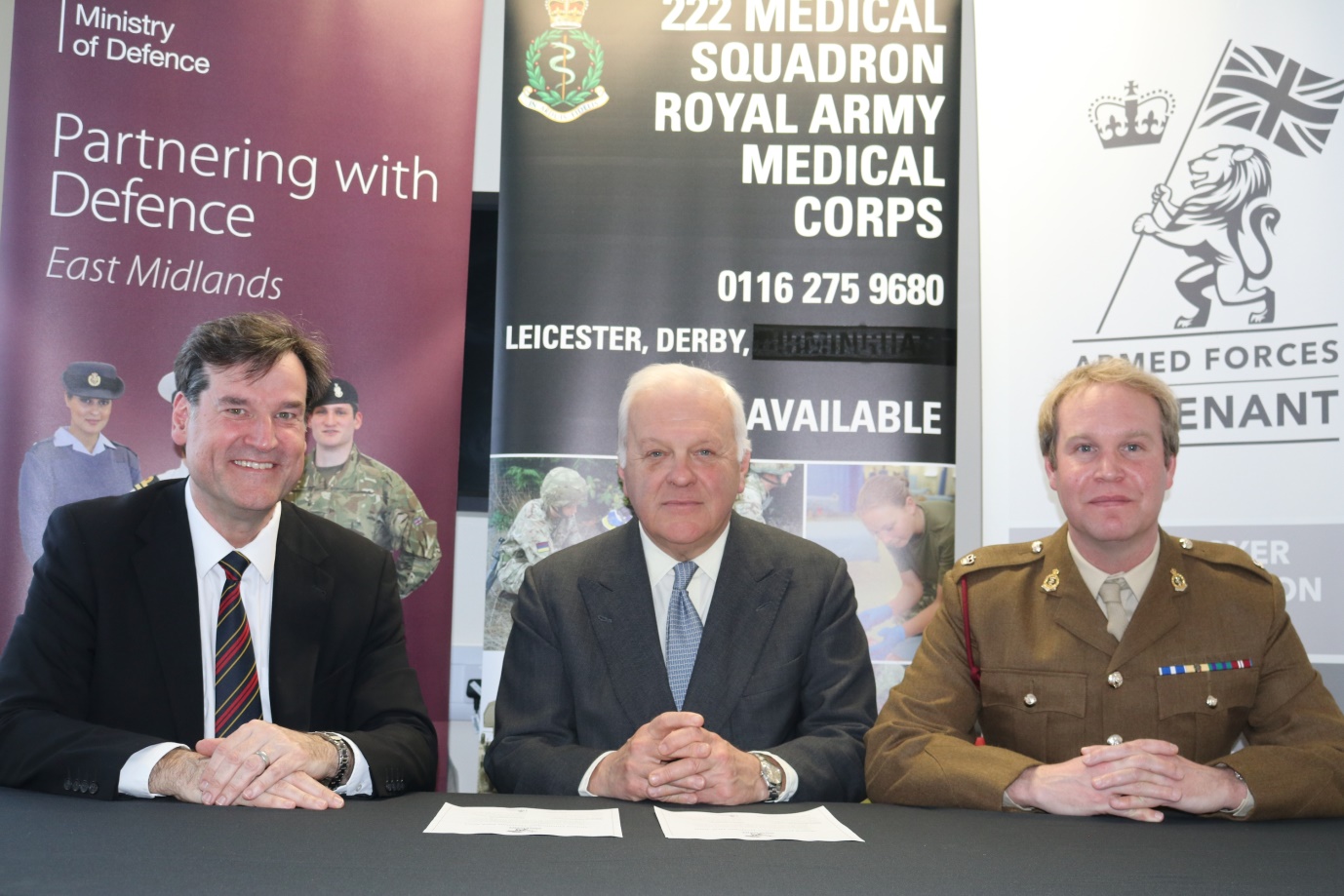 Signing Armed Forces Covenant