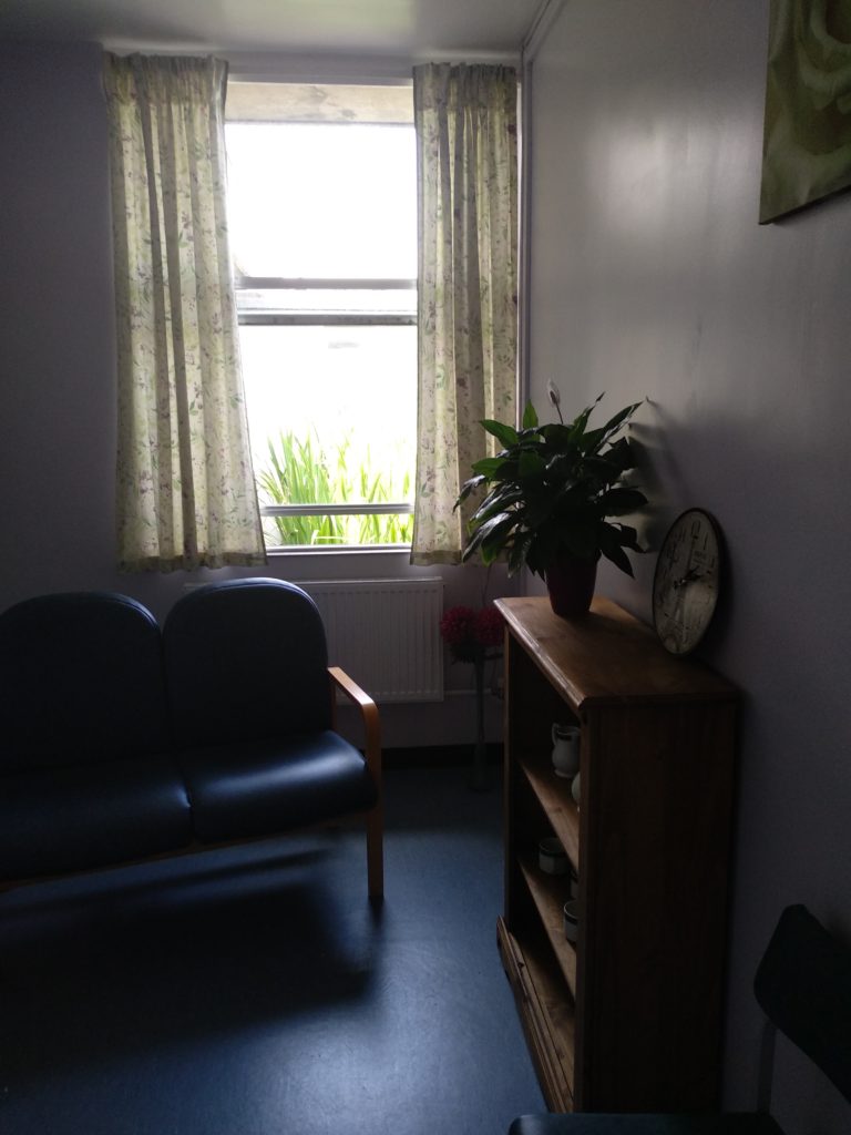 Hospital staff clubbed together to help refurbish a quiet room to ...