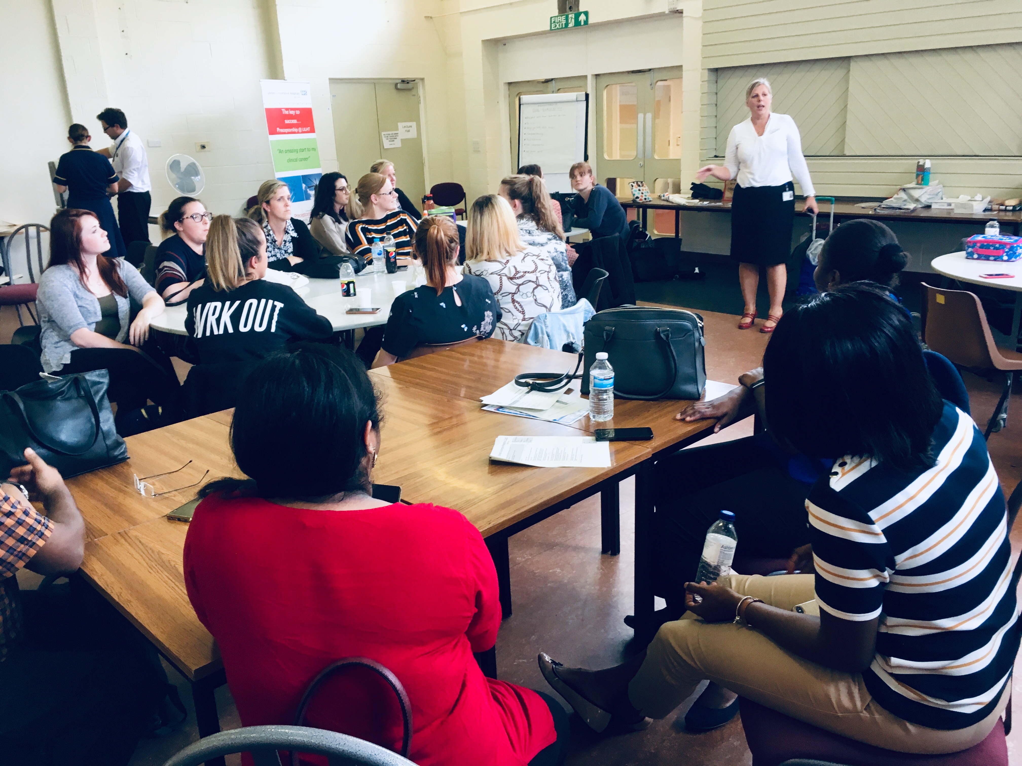 Newly qualified nurses are welcomed to the Trust by Director of Nursing ...