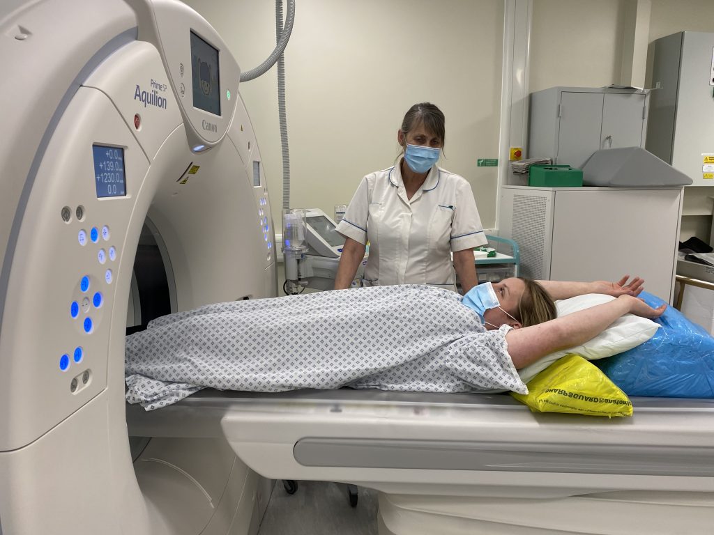 New CT scanner - United Lincolnshire Hospitals