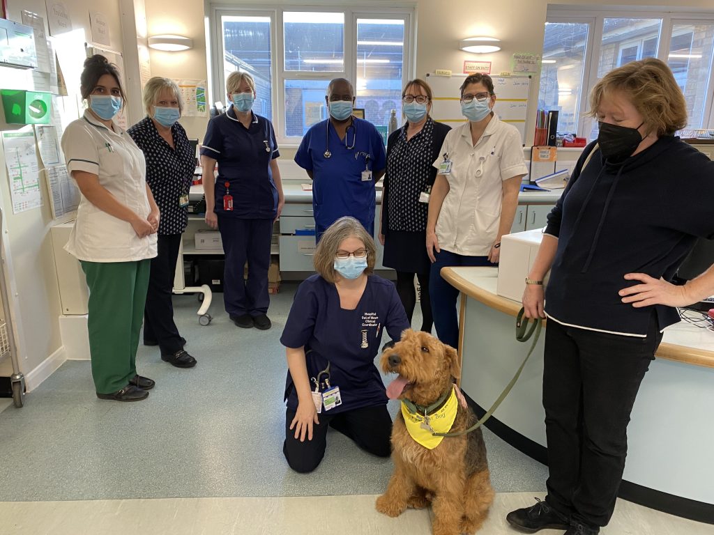 Grantham and District hospital staff with Patrick - United Lincolnshire ...