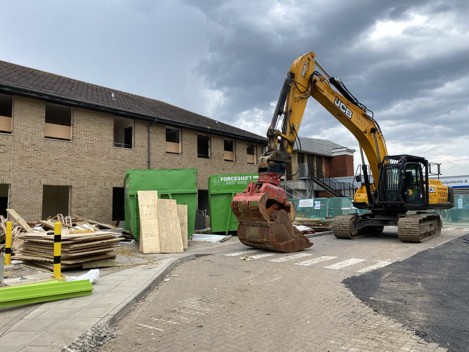 Demolition work starts to enable transformation of Emergency Department ...