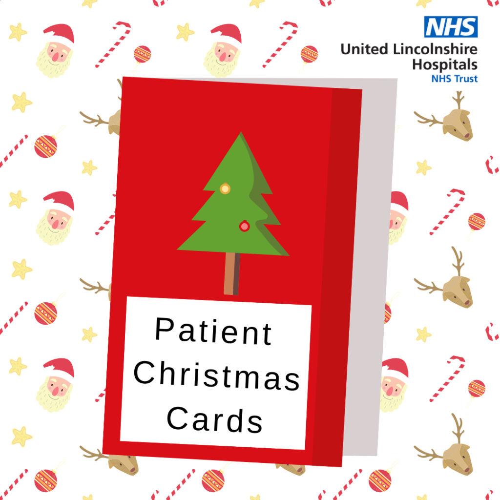 Poster promoting the Patient Christmas Cards initiative - United ...