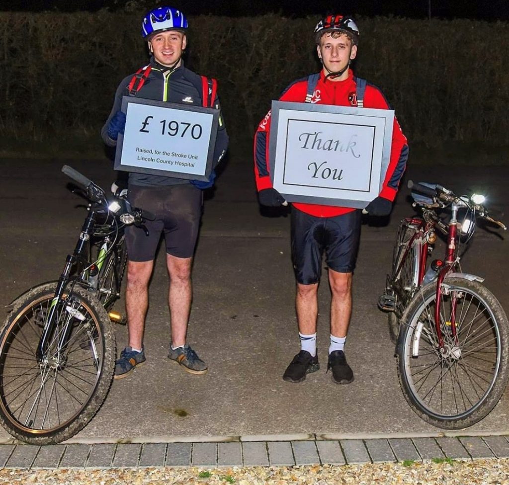 Joe Cranfield Cycle Image - United Lincolnshire Hospitals