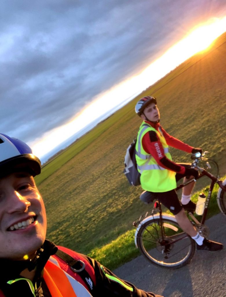 Joe Cranfield On Ride - United Lincolnshire Hospitals