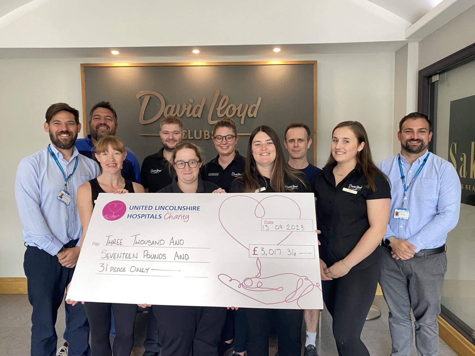 Gym members raise funds for hospital charity - United Lincolnshire ...
