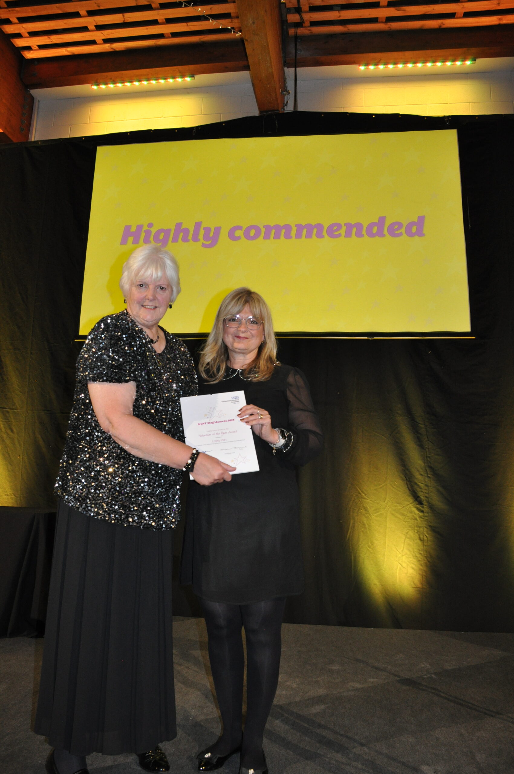 Volunteer of the Year - Lesley Hart - United Lincolnshire Hospitals