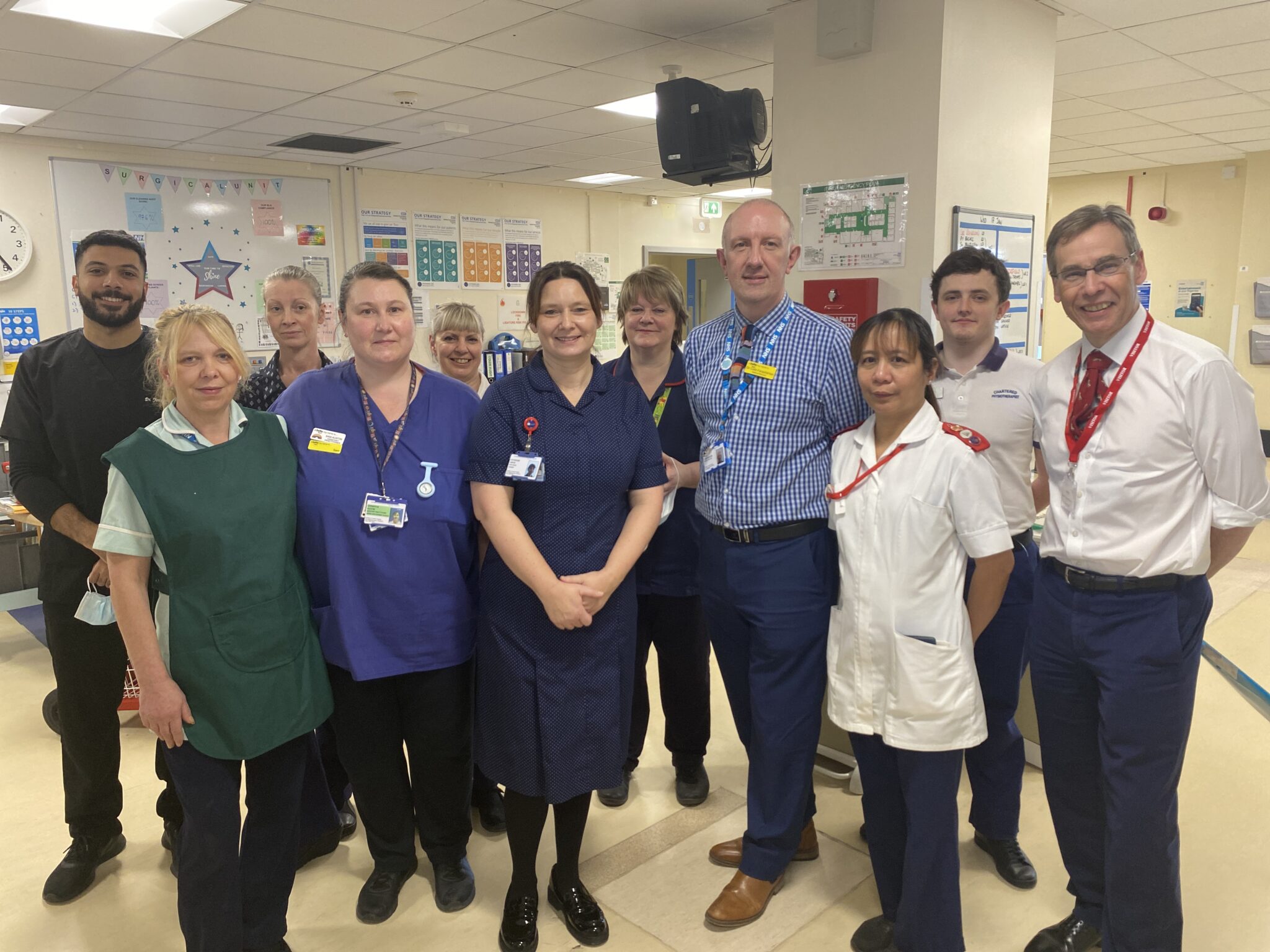 Royal College of Surgeons of England President welcomed to Grantham ...