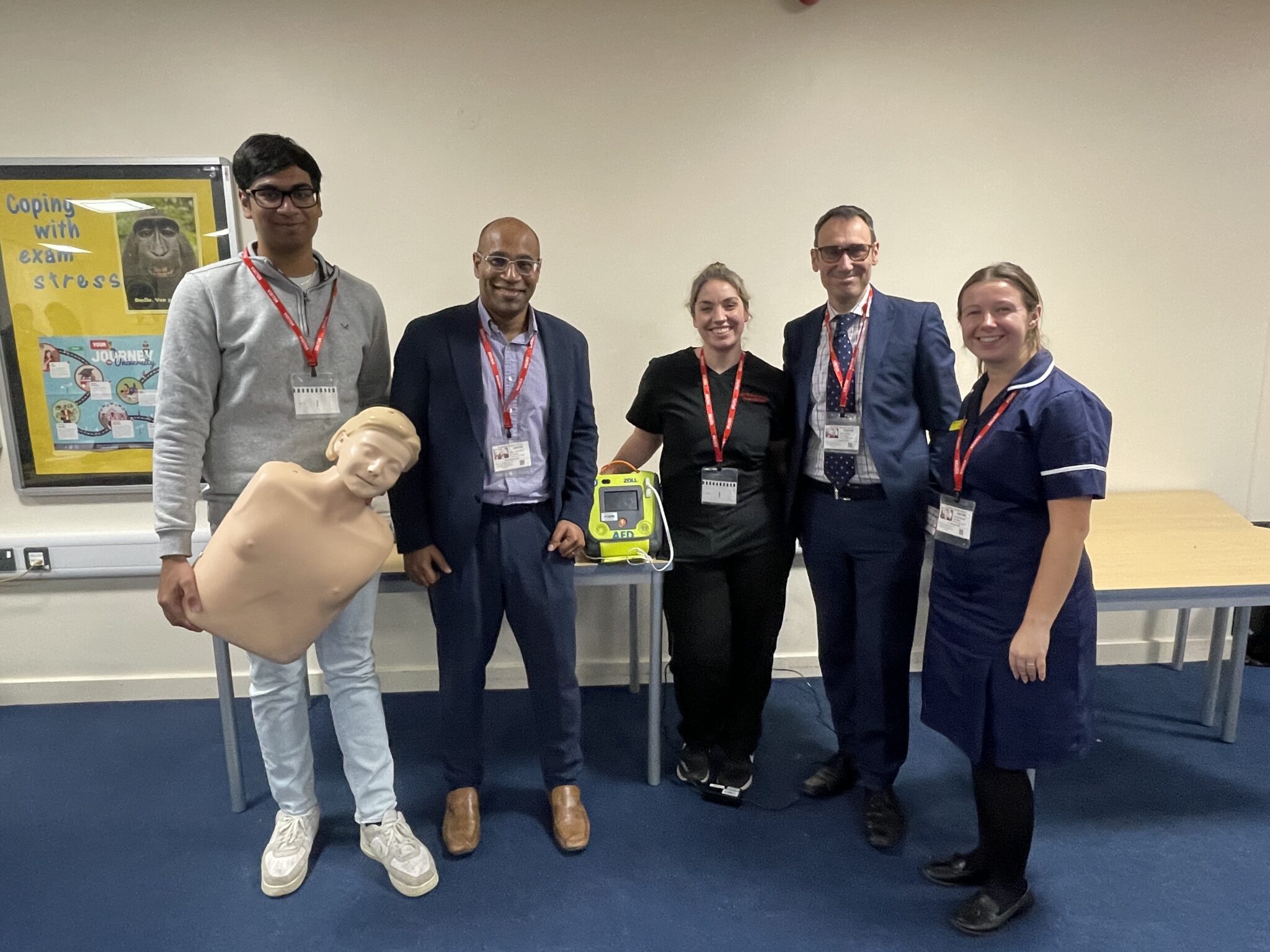 Hospital team gives students the skills to save lives - United ...
